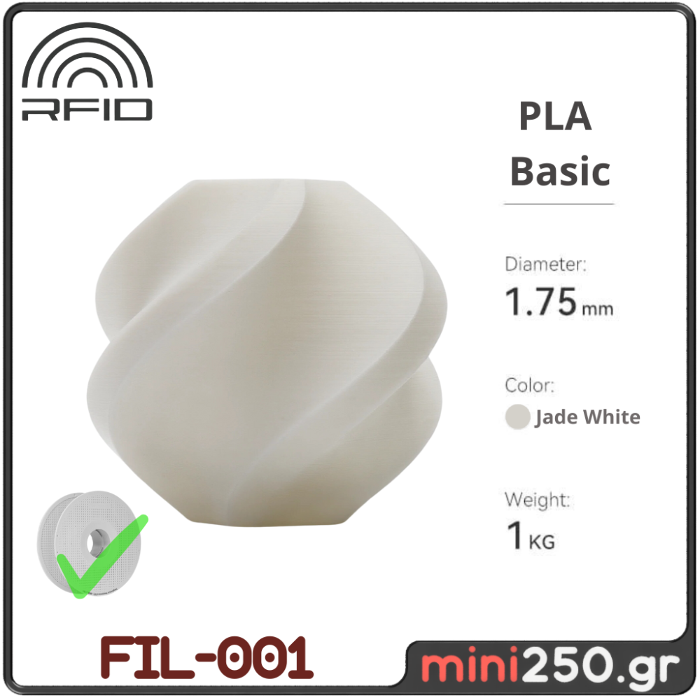 PLA Basic Jade White FIL-001