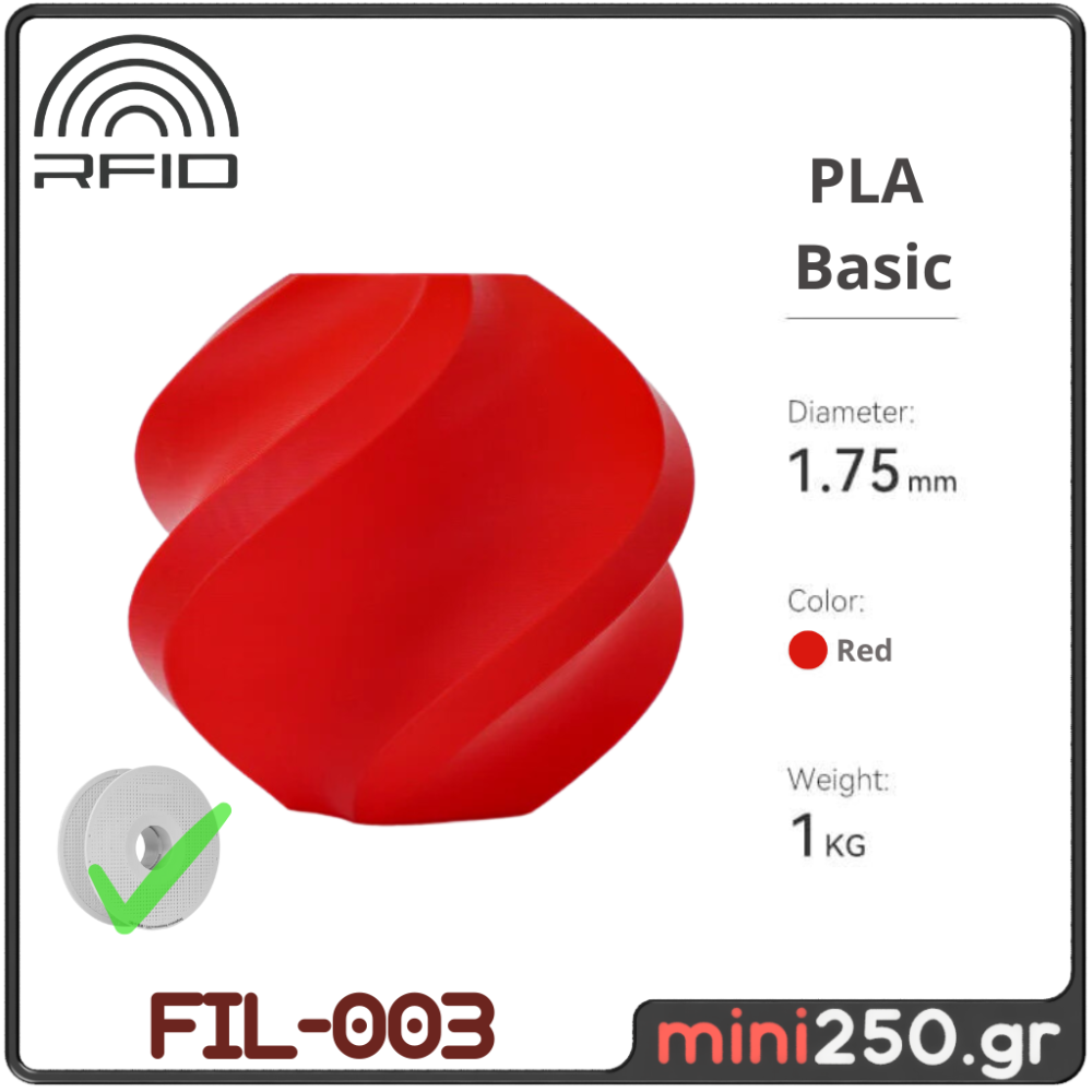 PLA Basic Red FIL-006