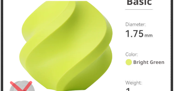 PLA Basic Refill Bright Green R.FIL-024