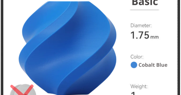PLA Basic Refill Cobalt Blue R.FIL-026