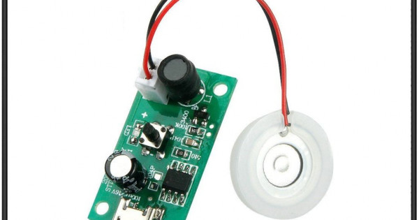 Ultrasonic Water Atomizer ( Mist Maker ) micro USB DC 5V EL-0004